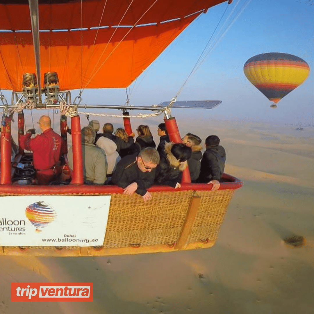 Dubai Magical Morning Balloon Flight Tour with Roundtrip Transfer